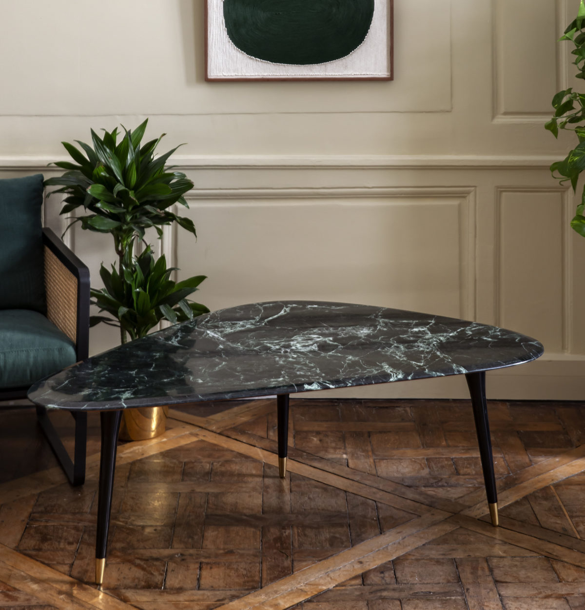 Midcentury Modern 50's Coffee Table- Red Edition