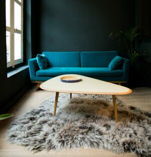 Midcentury Modern 50's Coffee Table- Red Edition